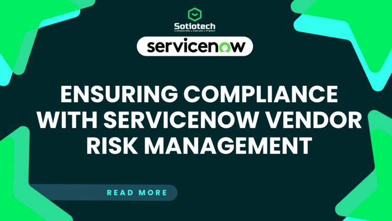 ServiceNow Vendor Risk Management: Simplifying Third-Party Risks ...